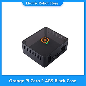 Viupolsor for Orange Pi Zero 2 ABS Black Case, Cannot Hold Expansion Board Together,Only The Development Board Can Be Installed