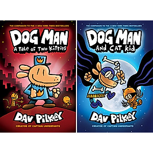 Dog Man Books Series Set 1-10