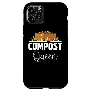 iPhone 11 Pro Compost Bin Worm Composting Vermicomposting Queen Case