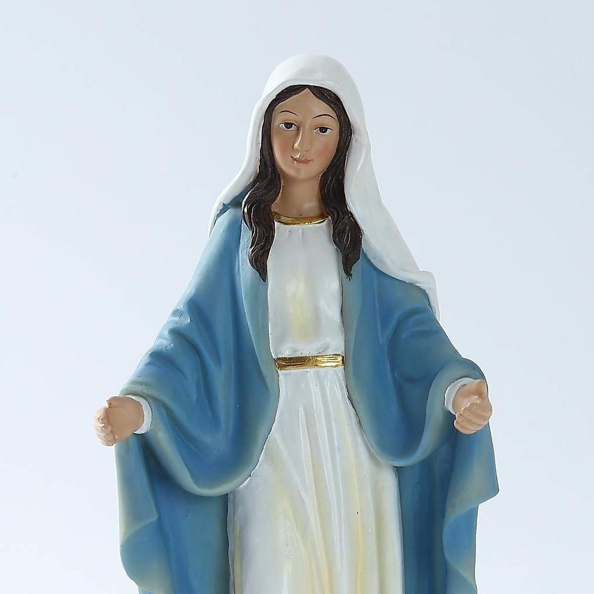 Simhoa 1pc Blessed Saint Virgin Mary Statue Wedding Gift Christmas Tabletop Decor