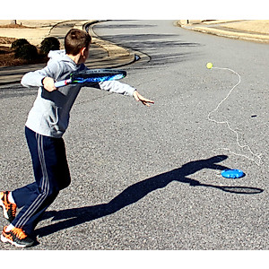 Tourna Fill & Drill Tennis Trainer, The Original Patented Water-Filled Base Tennis Trainer