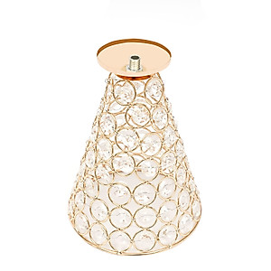 3 Piece Crystal Cake Stands, Gold Round Crystal Cupcake Stand with Square Tray Present Dessert Stands for Wedding Brithday Party Celebration Dessert Display(3Pcs/ Gold Square)