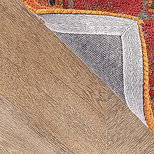 nuLOOM Hand Tufted Montesque Runner Rug, 2' 6" x 10', Orange