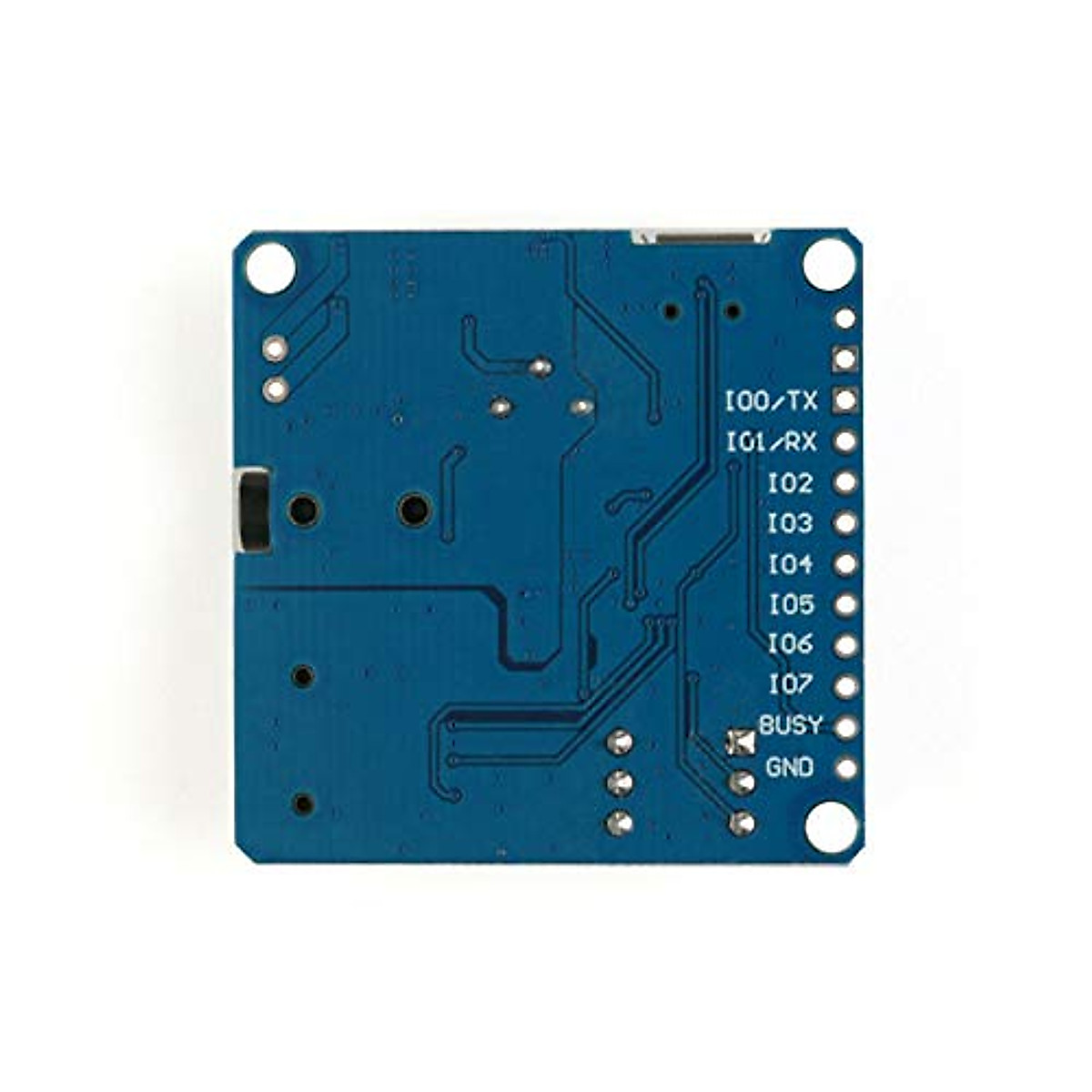 Voice Playback Module MP3 Voice Module Board WAV Decoding Trigger MP3 Playback Serial Control SD/TF Card for Arduino DY-SV5W