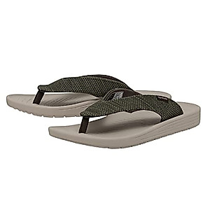 Hey Dude Men's Milo Sage, Size 11 | Men’s Footwear | Men’s Slip On Sandals | Comfortable & Light-Weight