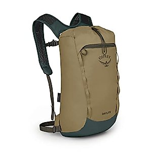 Osprey Daylite Cinch Daypack, Nightingale Yellow/Green Tunnel, One Size