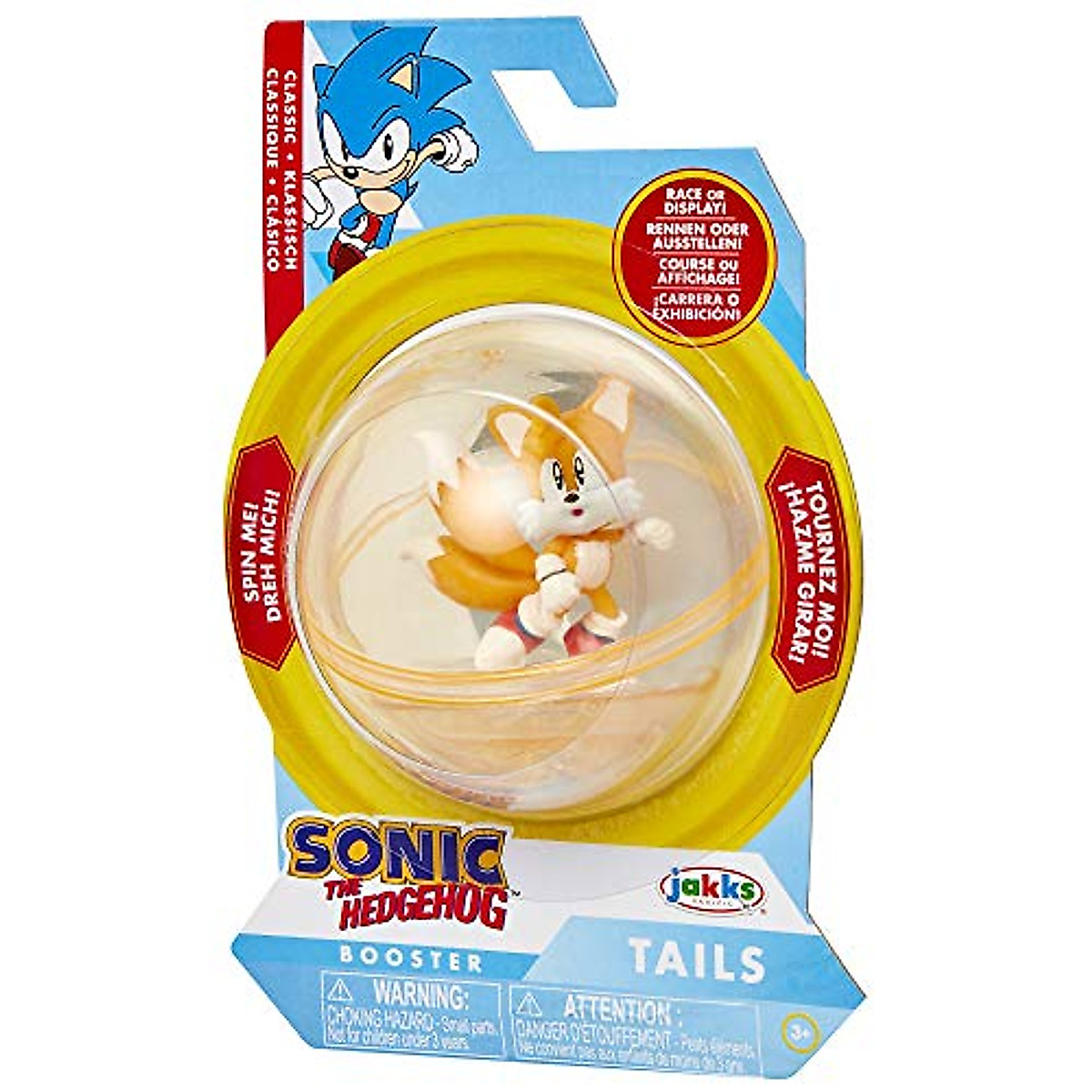 Sonic The Hedgehog Sonic Booster Sphere Tails Action Figure