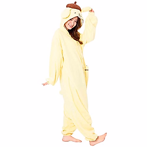 SAZAC Kigurumi - Pompompurin - Onesie Jumpsuit Halloween Costume (One Size)