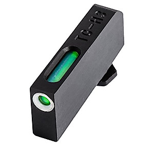 TRUGLO TFX Tritium & Fiber-Optic Xtreme Front & F.A.S.T. Rear Handgun Sight Set | Durable Shock-Resistant Compact Glowing Day & Night Tactical Sights, Compatible with Glock Handguns