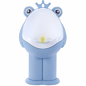 Frog Pee Training,Cute Frog Potty Toilet Training Urinal,Bathroom Funny Baby Training Potties for Kids,Toddler Boy(Light Blue)