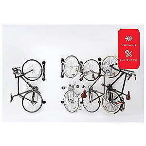Steadyrack Bike Racks - Fender Rack - Wall Mounted Bike Rack Storage Solution for Your Home, Garage, or Bike Park