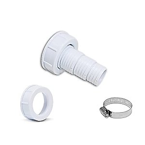Sealproof Pool Hose Adapter Compatible with Intex Pool Pumps and Other 1.25" and 1.5" Pump Hoses