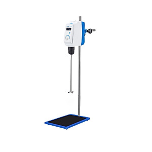 +UXI Overhead Stirrer 40L LCD Digital Labotary Lab Stirrers Mixer Time and Speed Adjustable 30-2200rpm Max.100L Max.100000mpa.s Industrial Stirrer Mixer Homogenizer Grinder 110V 20/40/60/100L