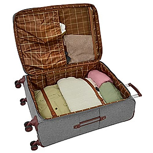 LONDON FOG Westminster 4 Piece Set, Grey Heather