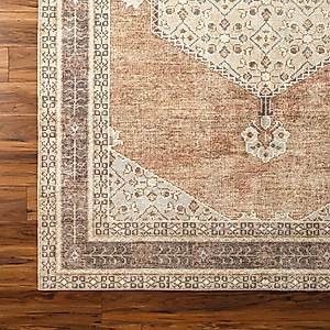 Livabliss x Becki Owens Lila Medallion Runner Area Rug, 2'7" x 7'3", Tan