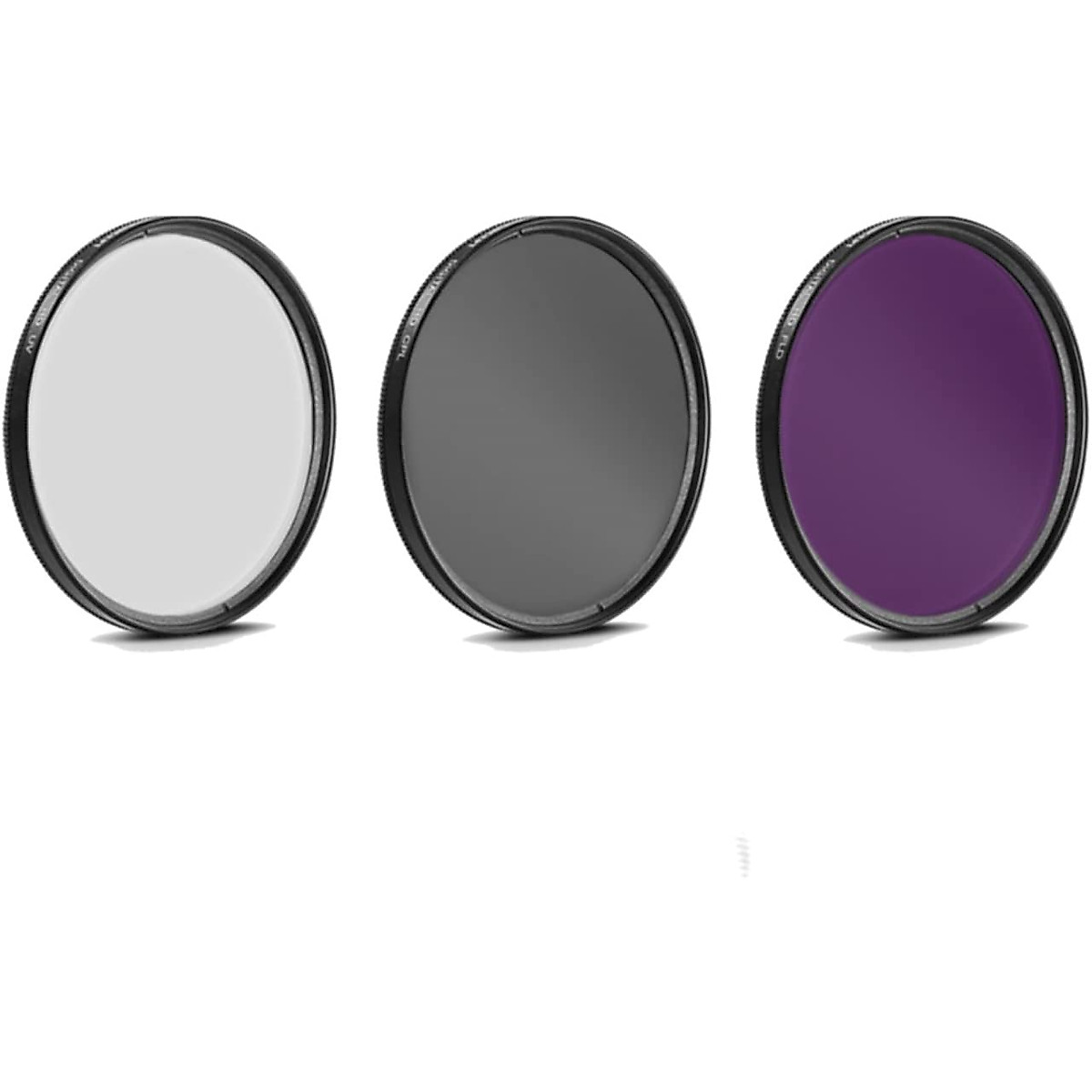 58mm Professional Macro & Lighting Filter Kit for Canon EOS Rebel T7, T6, T5, T3, T100, 4000D, 2000D, 3000D, 58 mm CPL + UV + FLD + 4 Piece Close Up Kit & 58 mm Lens Hood, 58mm Filter Bundle