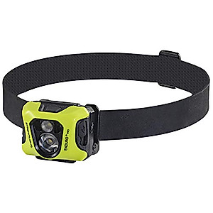 Streamlight 61436 Enduro Pro USB Rechargeable Multi-Function Head Lamp with Elastic and Rubber Head Strap and 3M Dual Lock, Yellow