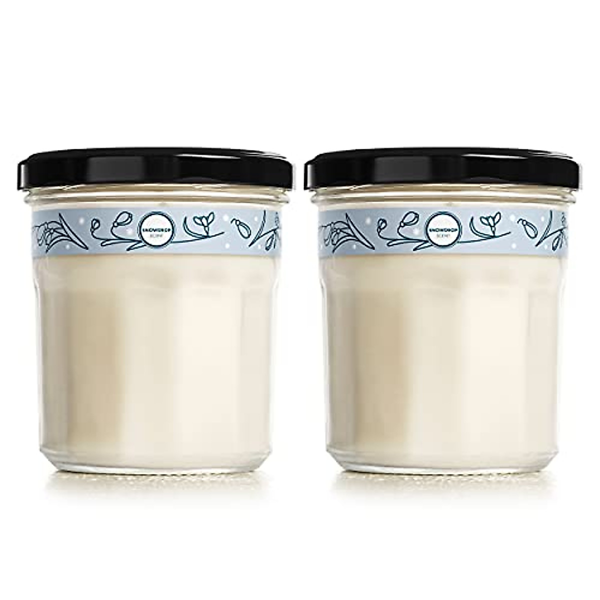 Mrs. Meyer's Soy Aromatherapy Candle, 35 Hour Burn Time, Made with Soy Wax and Essential Oils, Limited Edition Snowdrop, 7.2 oz - Pack of 2