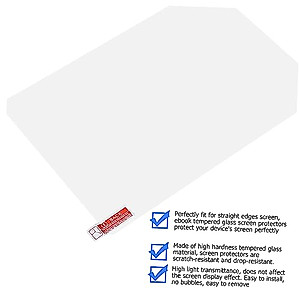 KONTONTY 2pcs ebook screen cover ebook screen protector screen protector clear tempered screen protector clear screen protector ebook tempered protector tempered glass Reader film