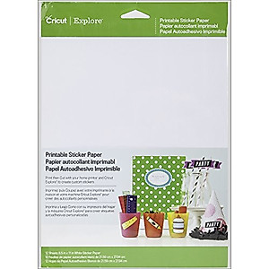 Cricut Printable Sticker Paper for Scrapbooking