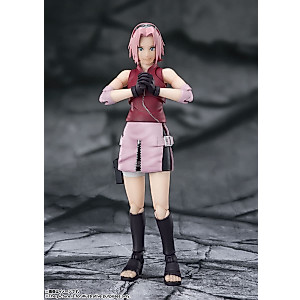 TAMASHII NATIONS - Naruto Shippuden - Sakura Haruno - Inheritor of Tsunade's Indominable Will, Bandai Spirits S.H.Figuarts Action Figure