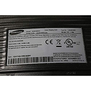 Samsung Simple LED 21.5” Monitor with High Glossy Finish (S22D300NY)