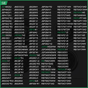 4 Pack WB30M1 and WB30M2 Electric Stove Burner Replacement for GE Hotpoint Kenmore, ge electric stove burner replacement 6"and 8",ge Electric Range Burner Element,ge Stove Electric Burner Replacement