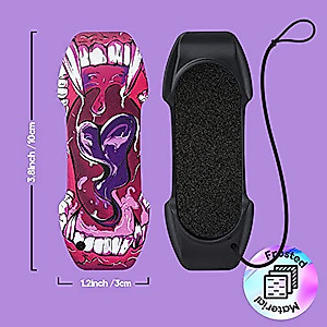 2-Pack Finger Surfboard Decompression Toys, Hand tip Flying Surfboard Toys, Finger Surfboard for Adult Teen Boys and Girls, Birthday Gift Toys