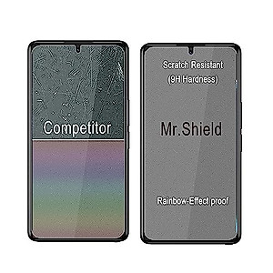 Mr.Shield [3-Pack] Designed For TCL Stylus 5G [Tempered Glass] [Japan Glass with 9H Hardness] Screen Protector with Lifetime Replacement
