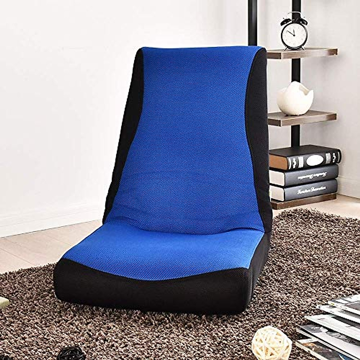 UXZDX Lazy Sofa Chair Lounger, Modern Chaise Lounge Chair, Folding Cushion Chair Bed, Comfortable and Foldable Sofa Bed Chair, Cozy Sofa for All Ages