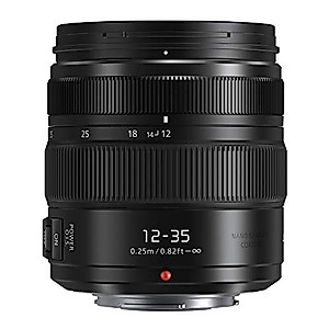 Panasonic LUMIX GH6 Mirrorless Camera Body with Panasonic H-HSA12035 LUMIX G X Vario 12-35mm f/2.8 II ASPH Lens Bundle (5 Items)