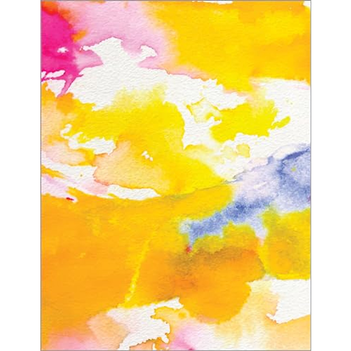 Reverse Coloring Book for Anxiety Relief: Draw Designs on Watercolor Art