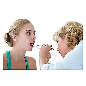 SyPen Nurse Gift Pen With Engraved Messaged - 3-In-1 Metal Ballpoint Pen, Tablet and Phone Stylus, And LED Flashlight - Red