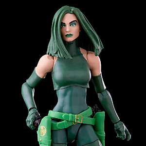 Marvel Legends Series Madame Hydra Comics Action Figure 6-Inch Collectible Toy, 4 Accessories, 1 Build-A-Figure Part.