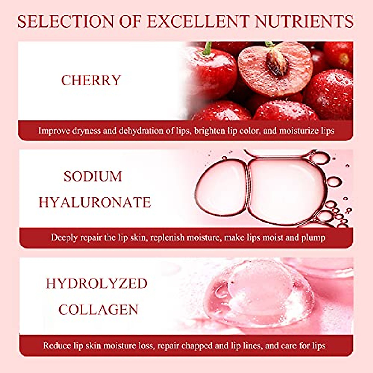 20pcs/Pack Moisturizing Lip Mask, Lip Care Mask for Dry Lips and Lip Lines, Moisturizing Plumping Lip Treatment