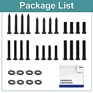 TV Mount Screws for LG TV Stand Replacement Base Screw, TV Stand Screw for LG 27" 32" 43" 49" 50" 55" 60" 65" 70" 75" 86" TV Legs, TV Mounting Screws for LG TV Legs
