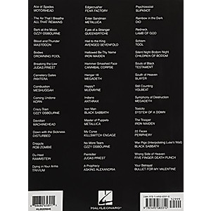 Mammoth Metal Guitar Tab Anthology: The World's Loudest Songbook featuring 45 Headbanging Songs