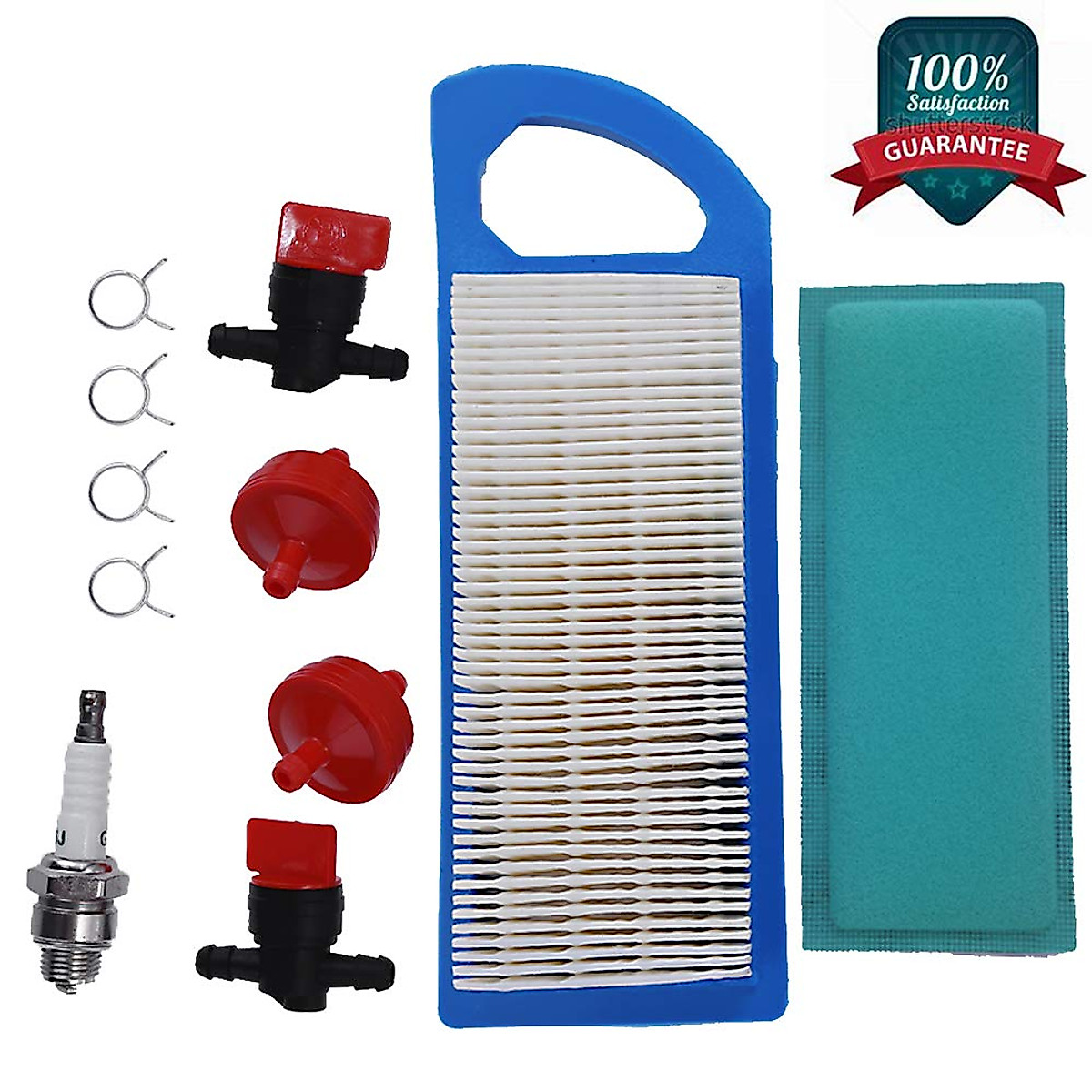 Air Filter Tune Up Kit replacement Intek Craftsman Lt1000 15-18.5 HP Engine Lawn Mower