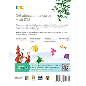 IXL The Ultimate 4th Grade Math Workbooks, 4th Grade Workbook Covering Addition, Subtraction, Multiplication, Division, Geometry & More 4th Grade Math, Math Workbook Grade 4 (IXL Ultimate Workbooks)
