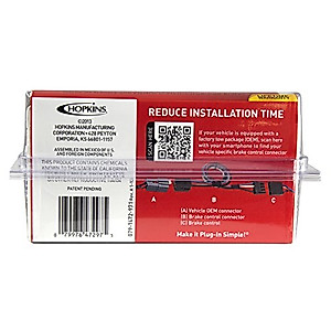 Hopkins Towing Solutions 47297 INSIGHT Plug-in Simple Brake Control , Black