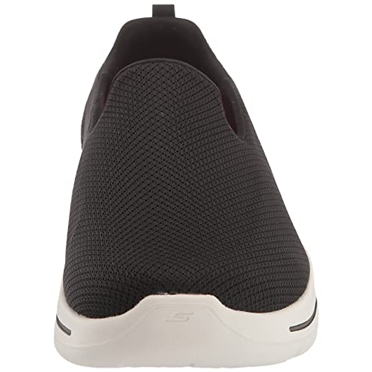 Skechers Women's Go Walk Arch Fit-Grateful Sneakers, Black/Hot Pink, 9