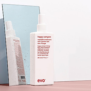 evo Happy Campers Wearable Treatment - Daily Hair Treatment to Strengthen and Protect - Reduces Frizz and Provides UV Protection - 200ml / 6.8oz