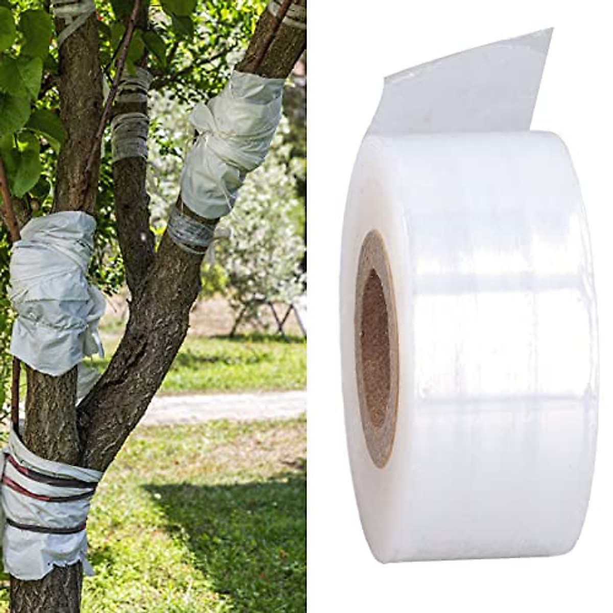 Parafilm,Parafilm Tape for Petri Dish,Parafilm Nursery Grafting Tape,Parafilm Roll Grafting Tape Nursery Sealing Tape for Petri Dish M 29mm Width Garden Hand Tools Grafting Stretchable Resilient