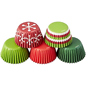Mini Baking Cups-Holiday 150/Pkg