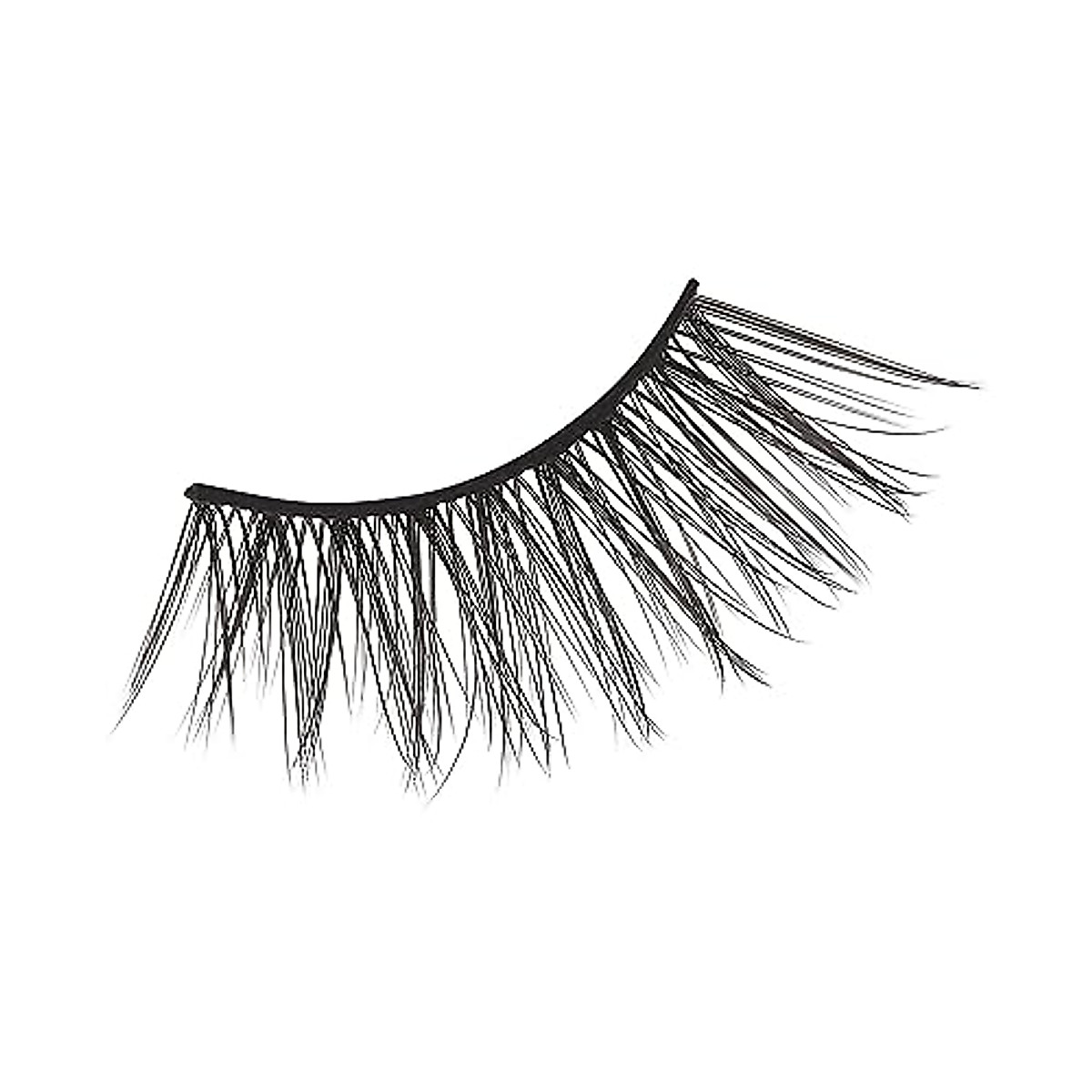 KISS Magnetic Eyeliner & Lash Kit, Tempt, 1 Pair of Synthetic False Eyelashes With 5 Double Strength Magnets and Smudge Proof, Biotin Infused Black Magnetic Eyeliner with Precision Tip Brush