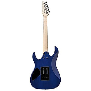 Ibanez 6 String Solid-Body Electric Guitar, Right, Blue (GRX70QATBB)