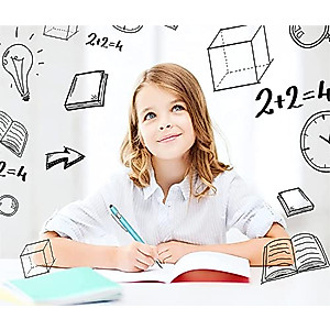 Xccj 15 Pieces Ballpoint Pens with Stylus Tip, Metal Pen Stylus for Touch Screens, Black Ink Ballpoint Pen Colorful for Office School Stationery Supplies