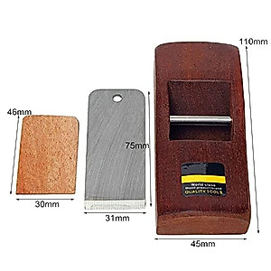 HomeSoGood Flat Trimming Gift Mini Planer Hand Tool Woodcraft Joinery Tool Bottom Edge Carpenter