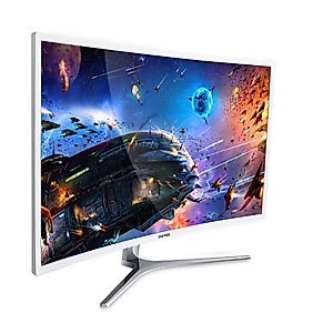 Viotek NB32C 32” LED Curved Computer Monitor – 1920 x 1080p Monitor with 60hz Refresh Rate