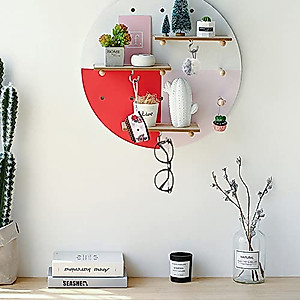 Auswalar 200 PCS Mini Ceiling Screw Hooks for Hanging 1/2 Inch Cup Hooks Screw Plants Mug Arts Decorations